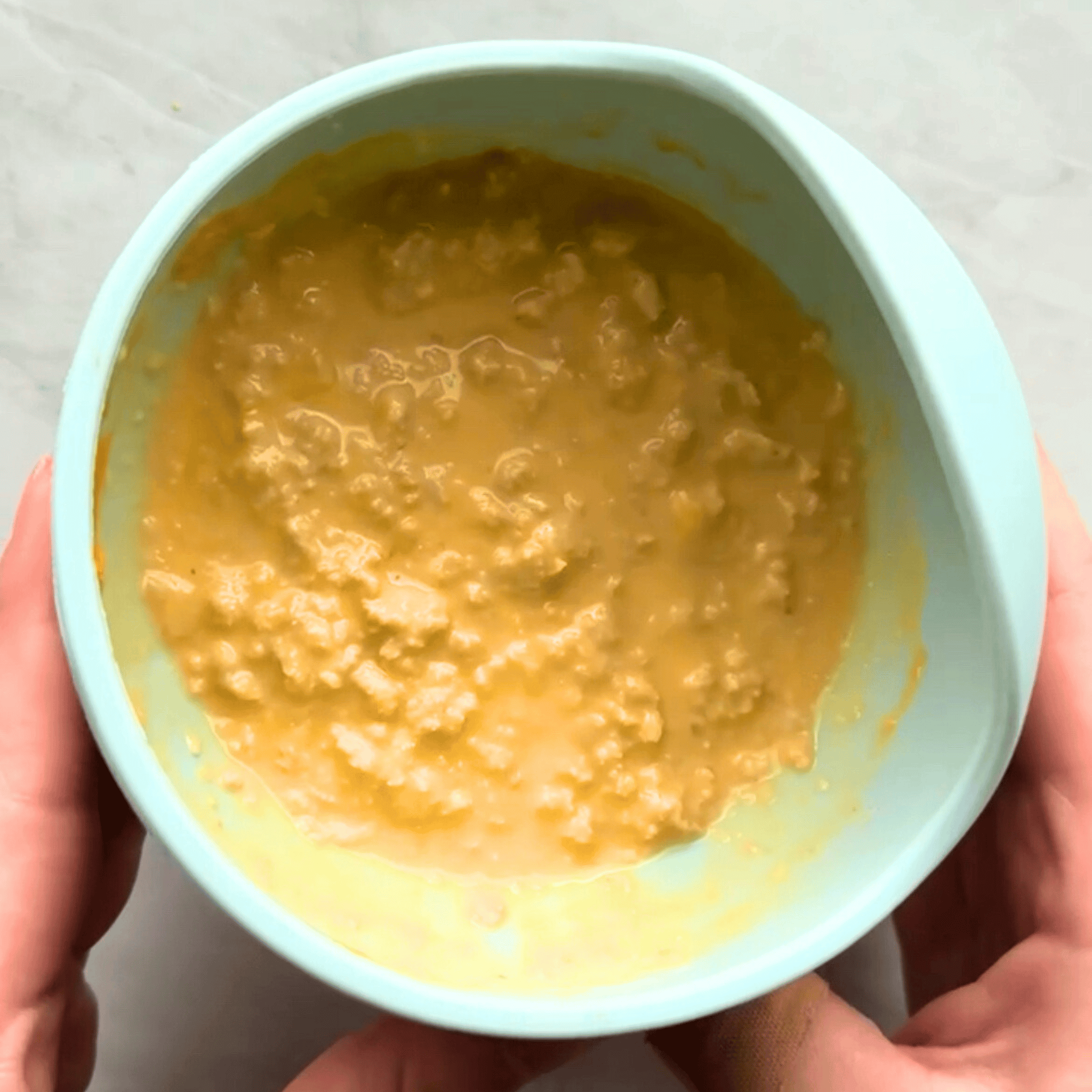 No Cook Beef Puree Bowl - Nourishing Bubs