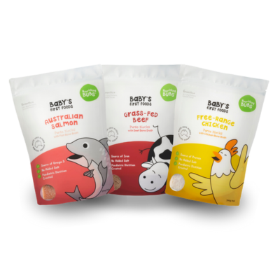 Meat Purée Bundle for Babies | Protein-Rich - Nourishing Bubs